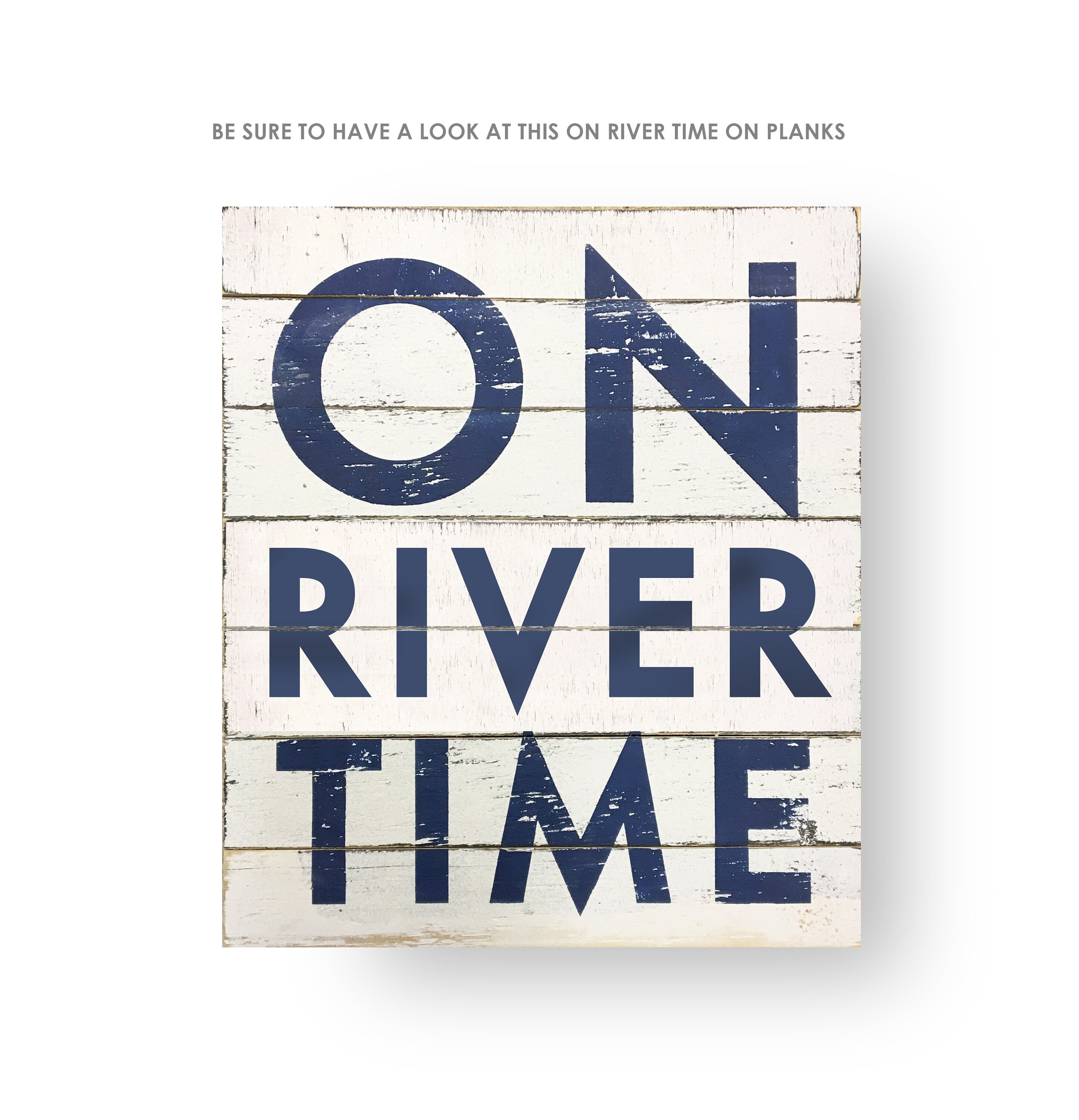 River Signs Rustic River Sign With Arrow 16 X 36 or 22 X 52 | Etsy