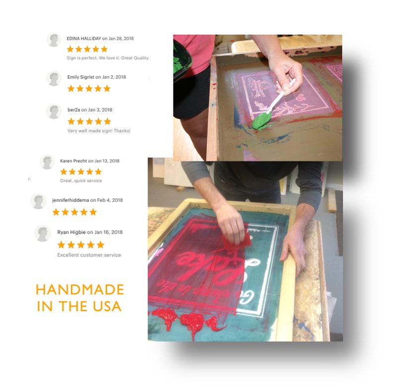 Rustic Wooden Sign Kirkwood Art Deco Style 8 X 12 Welcome to | Etsy