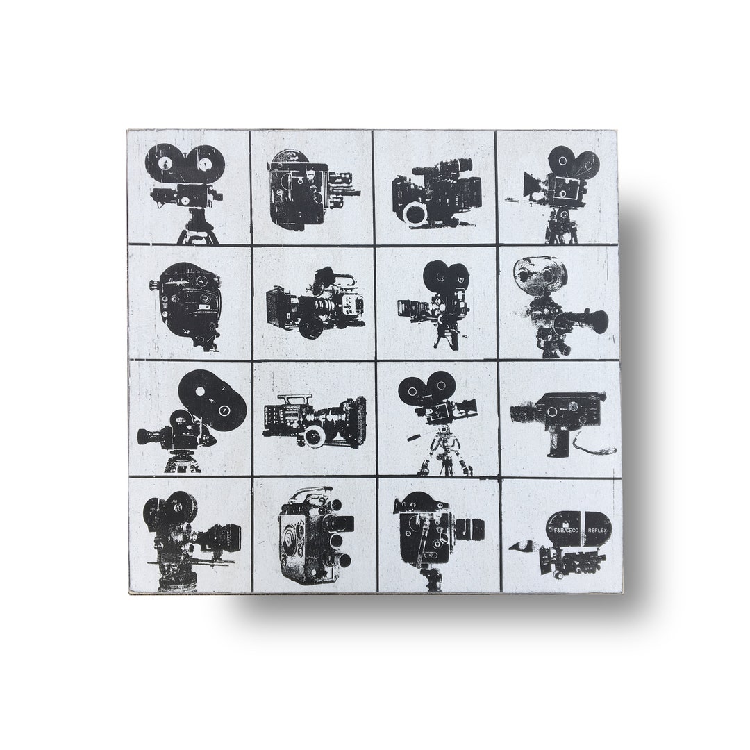 Motion Picture Film Cameras Sign 29 X 30 - Cool Old School Film ...