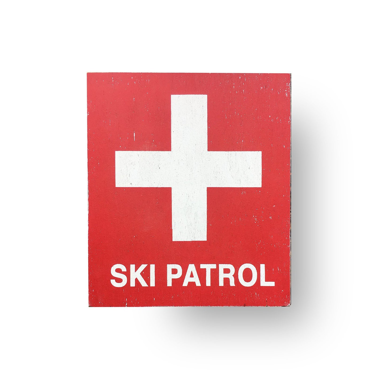 Ski Patrol Sign 16 X 20 on Rustic Wood Ski Sign Ski Wall Decor - Etsy