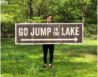 Go Jump in Lake - Etsy