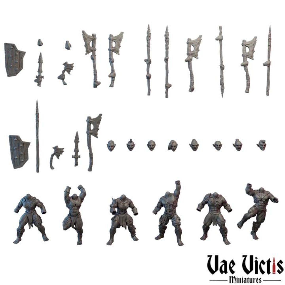 Modular Orcs Vae Victis Custom Miniatures for Wargaming, 28mm & 32mm ...