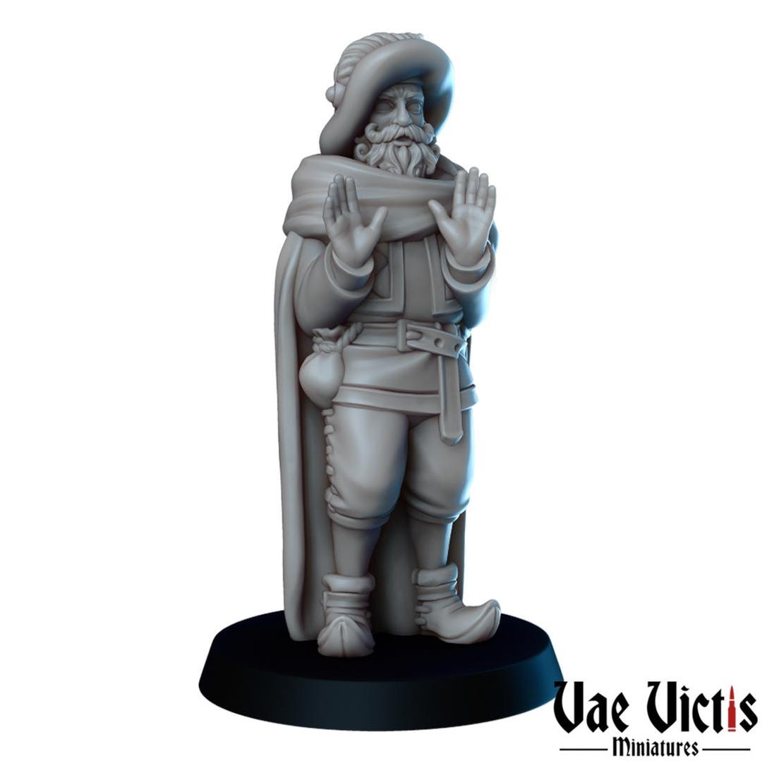 Fancy Merchant, Vae Victis, 28mm & 32mm Scale TTRPG Miniatures - Etsy