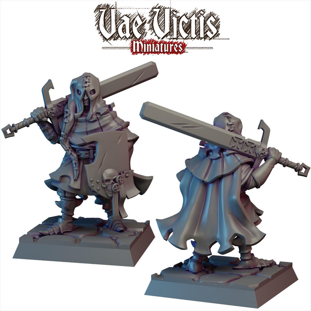 Executioner, Vae Victis, 28mm & 32mm Scale TTRPG Miniatures - Etsy