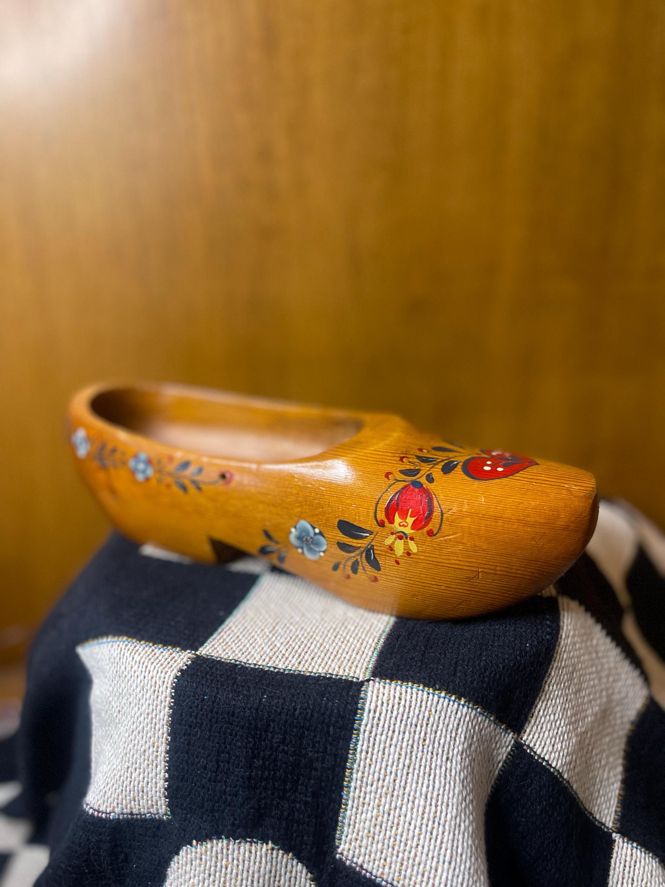 Dutch Wooden Hand-painted Decorative Clog Holland Netherlands Klompen ...