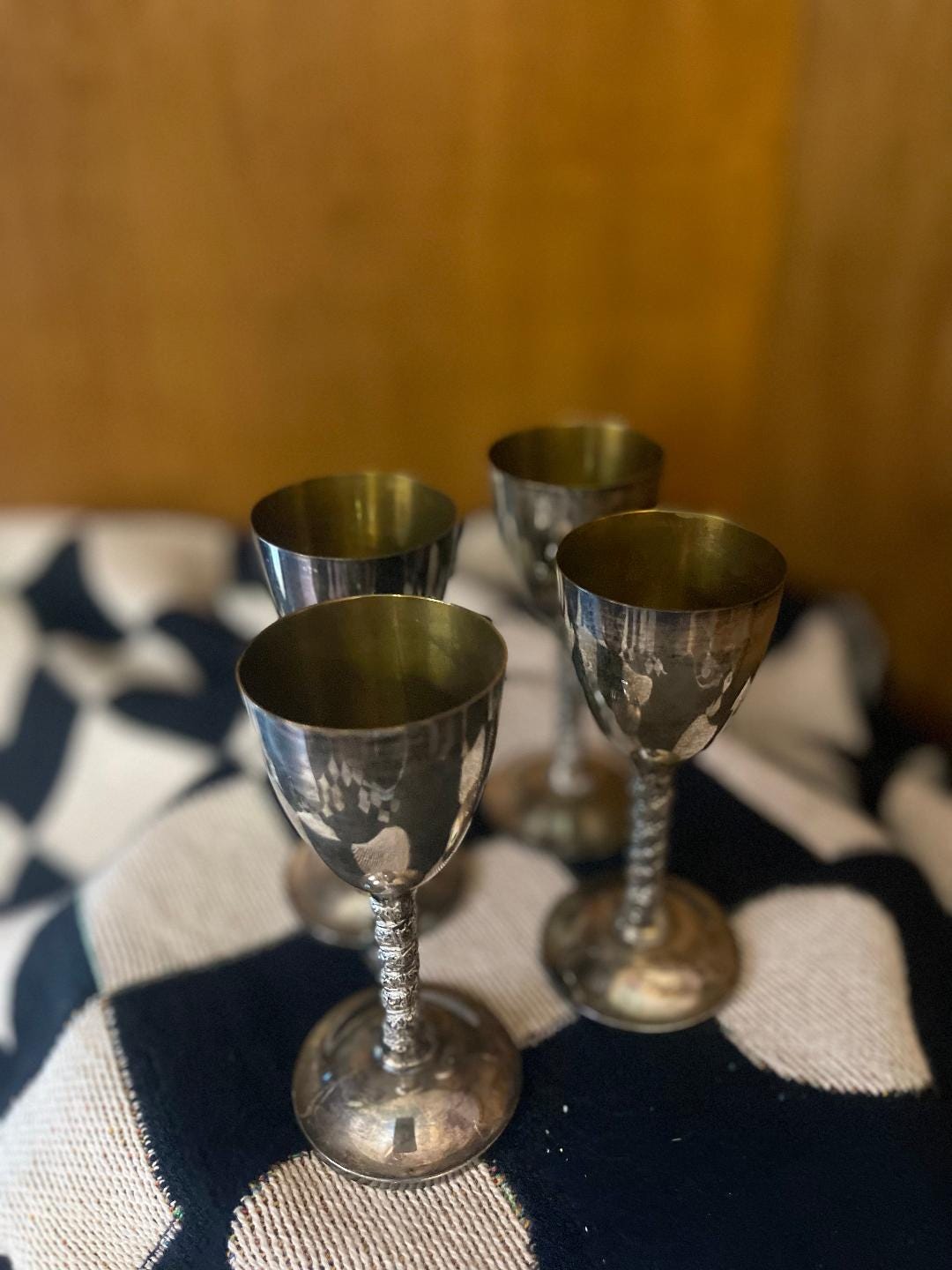 Set of Mini Spanish Silver Chalices – 4 Inches Tall, 1 Inch Wide - Etsy