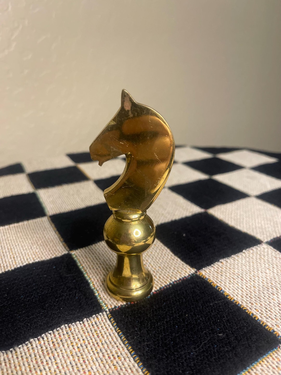 Solid Brass Horse Head Figurine - Etsy