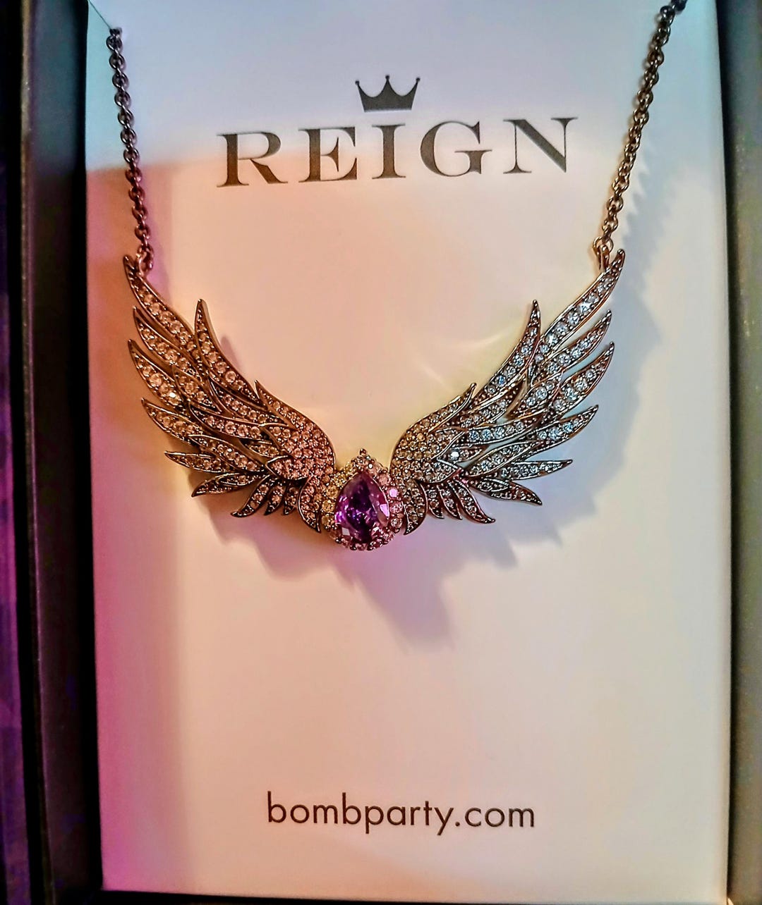 Limited Edition Necklace Reign Collection From Bombparty - Etsy