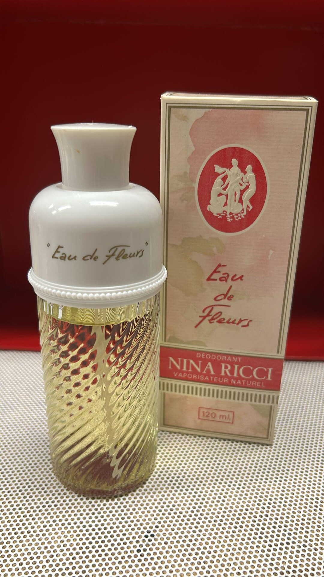 Vintage Nina Ricci Eau De Fleurs Eau Deodorant 120 Ml Spray Uncut VERY ...