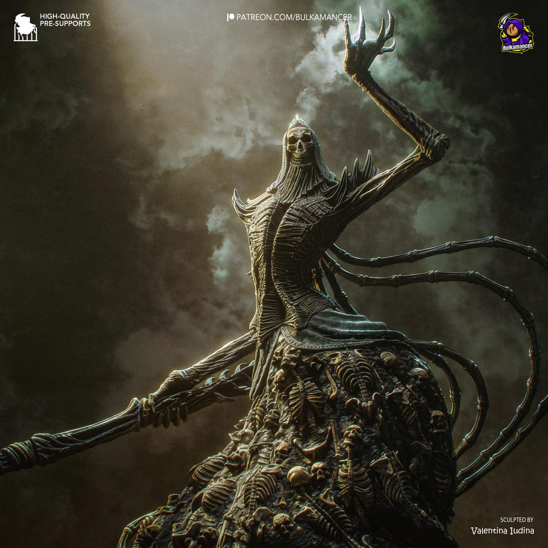 Nashandra Dark Souls Inspired Fan Art 1/8 Scale Resin Statue GIANT ...
