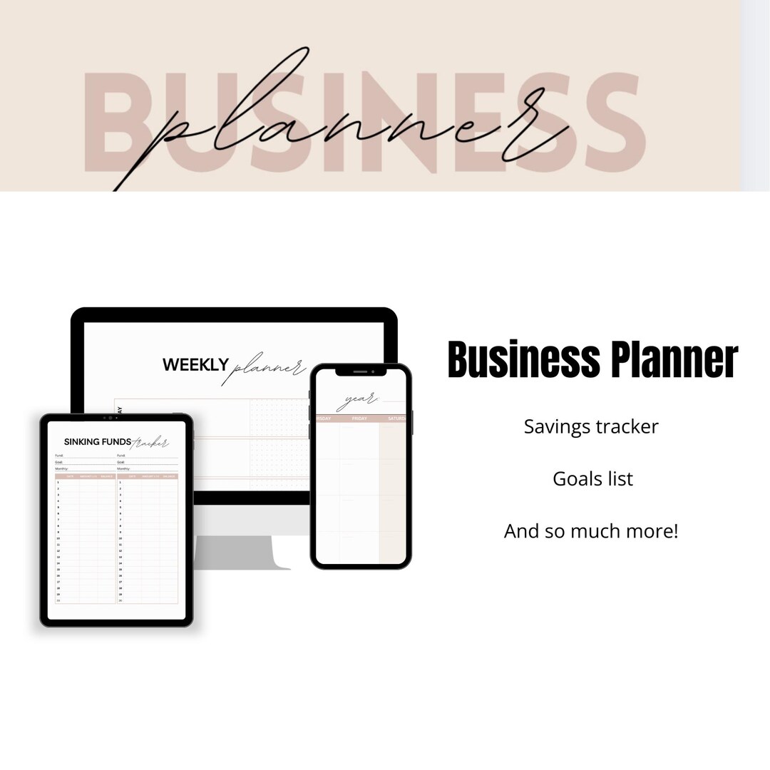 Editable Business Budget Planner Simple Business Budget Planner ...