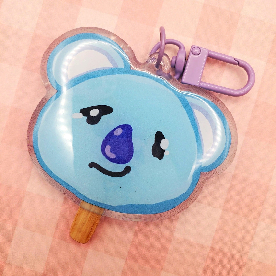 Koya Popsicle Charm | Kpop BTS RM BT21 Keychain - Etsy