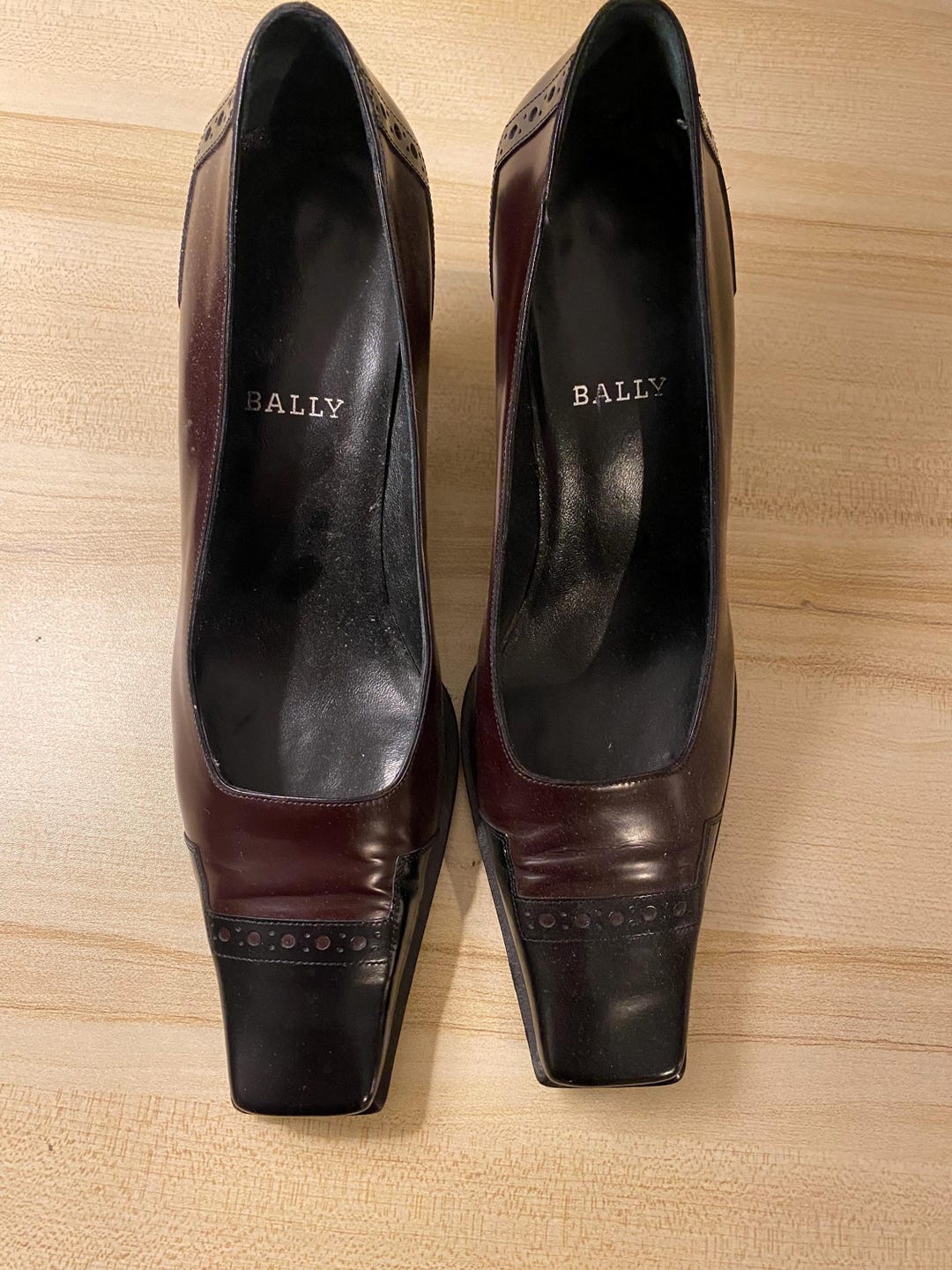 Vintage Bally Heels - 90s Style - Etsy