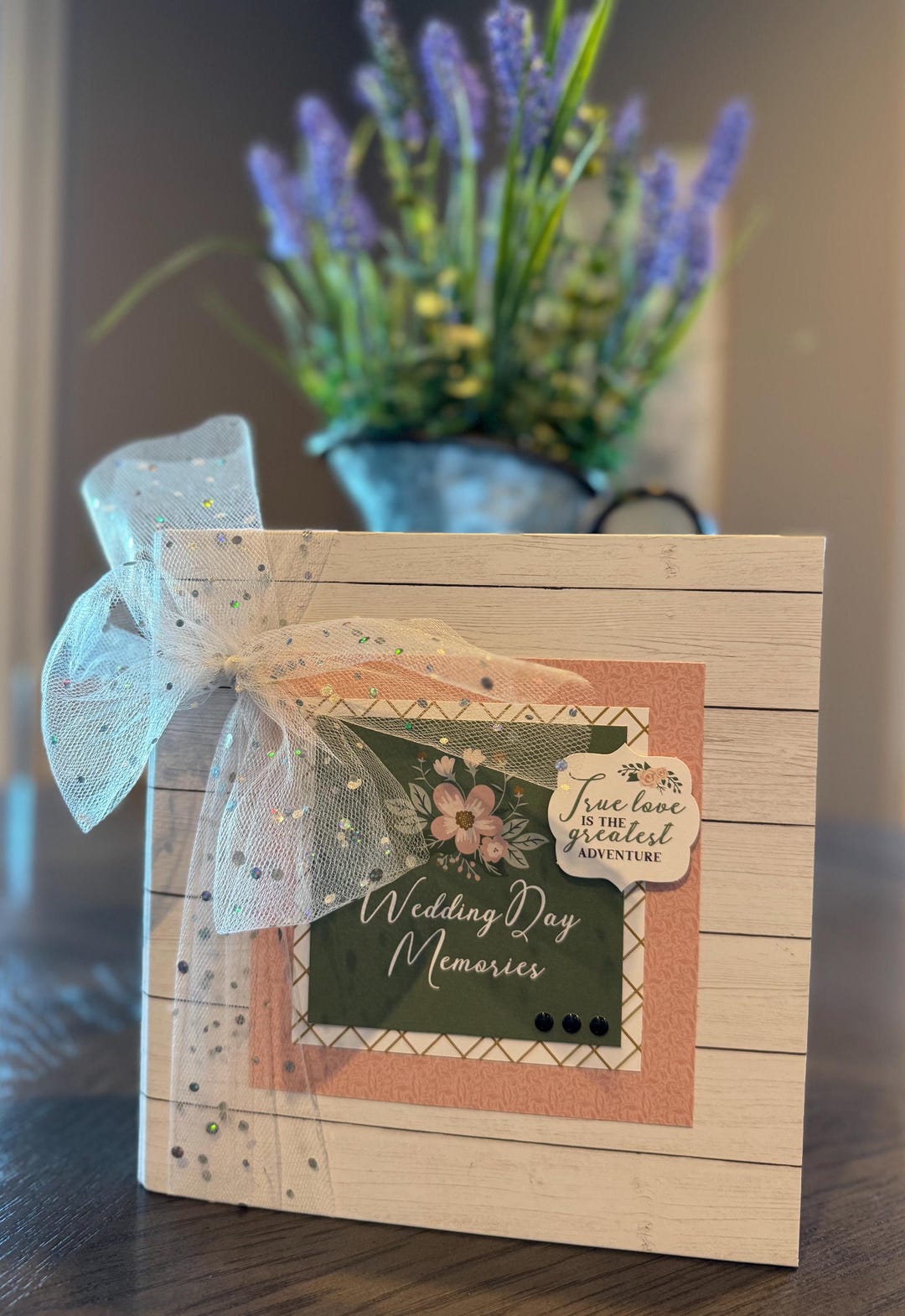 Wedding Day Memories 6X8 Photo Album - Etsy