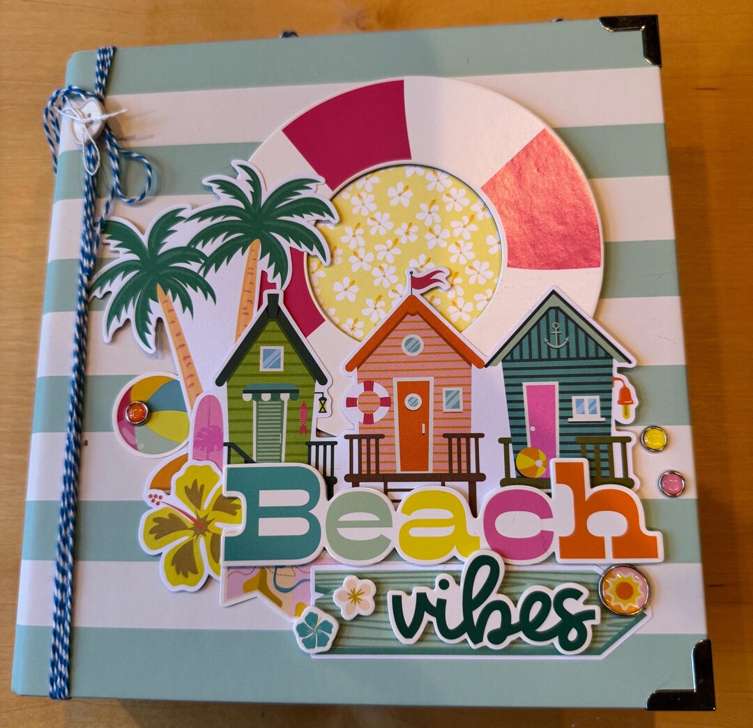 Beach Vacation 6X8 Photo Album - Etsy
