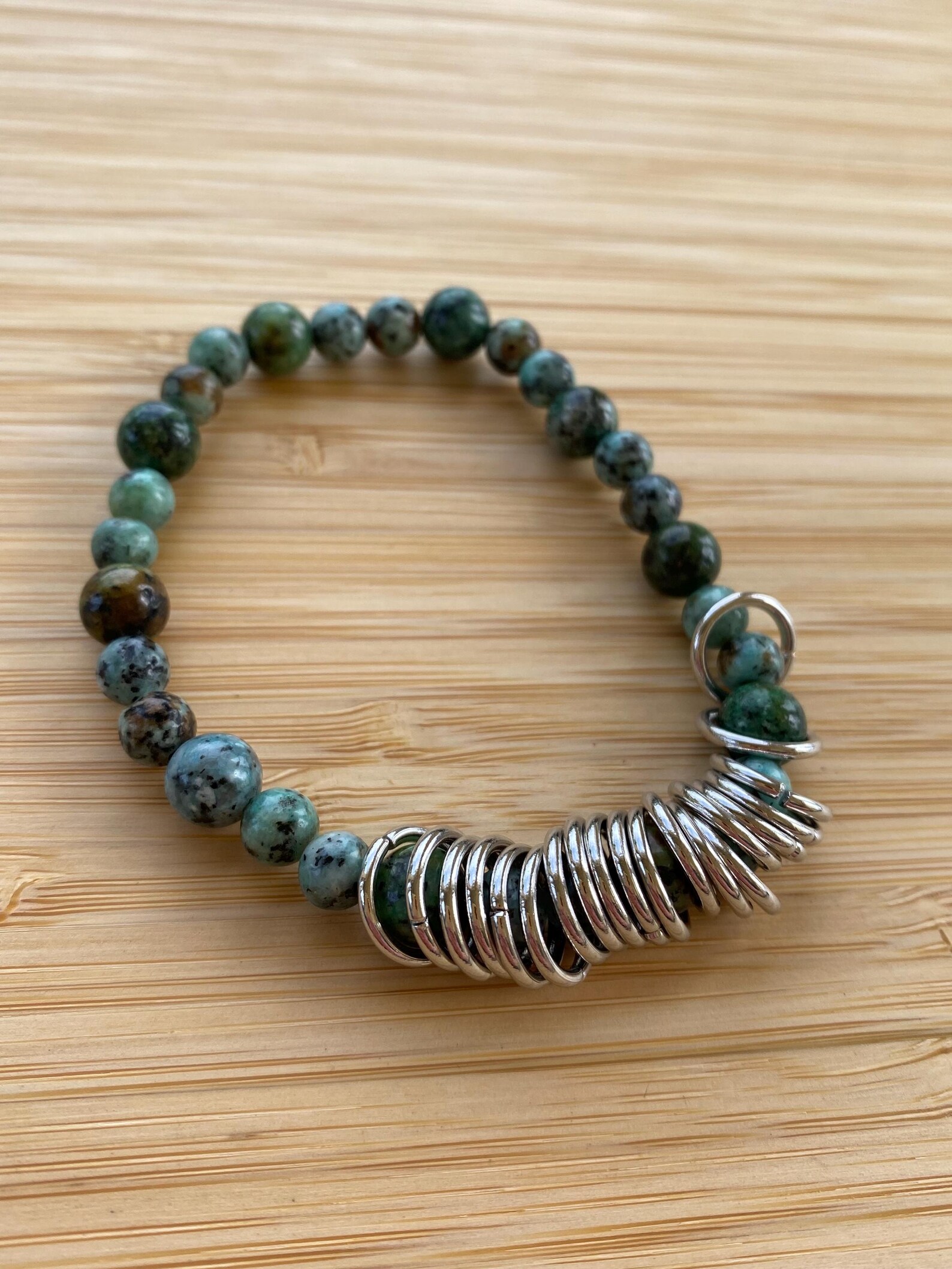 Beaded Fidget Bracelet: Handmade Sensory Toy for Focus - Etsy