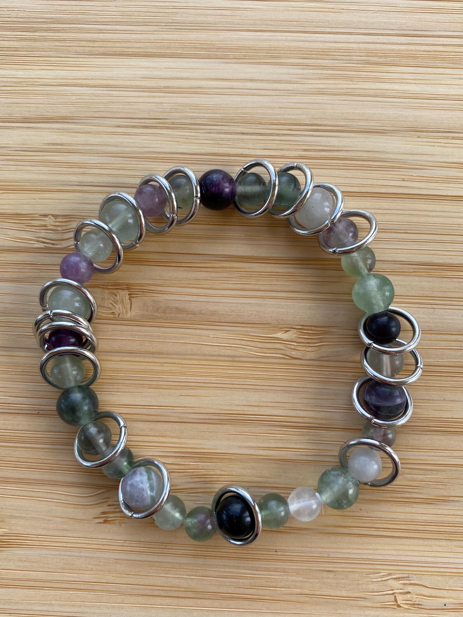 Beaded Fidget Bracelet: Handmade Sensory Toy for Focus - Etsy