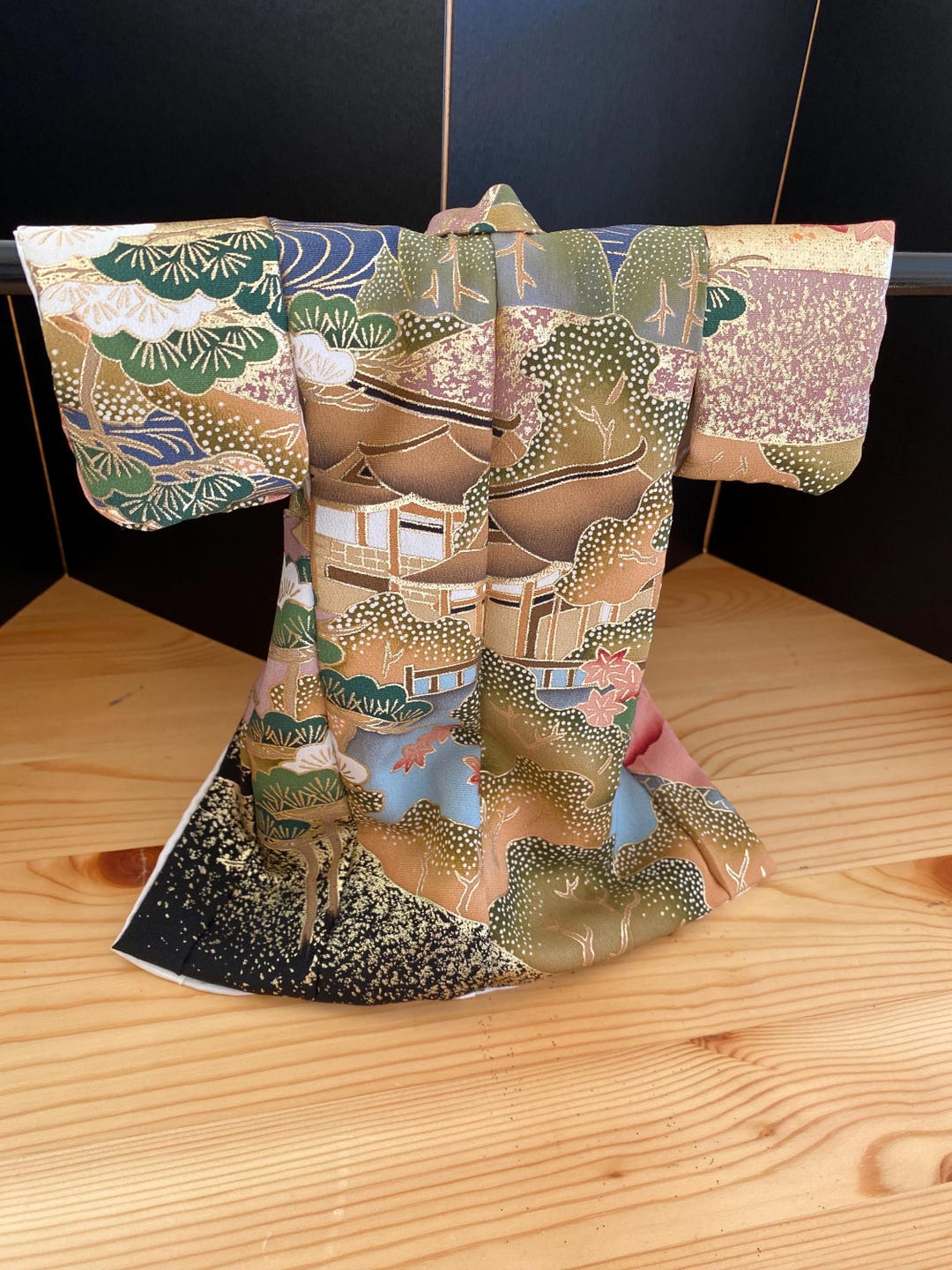 Miniature Kimono With Hanger. the Landscape of the Kyoto Kiyomizu ...