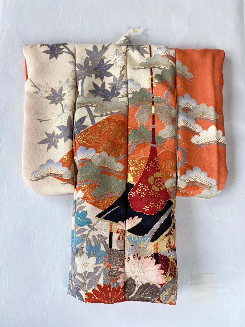 Miniature Kimono: Upcycled Japanese Fabric Art - Kyoto Gion Festival - Etsy