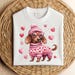 Valentine Dachshund Dog PNG, Sausage Dog Valentine Clipart, Cute Weiner ...