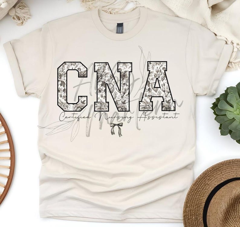 CNA Floral Design Png, Nursing File (digital Download) - Etsy
