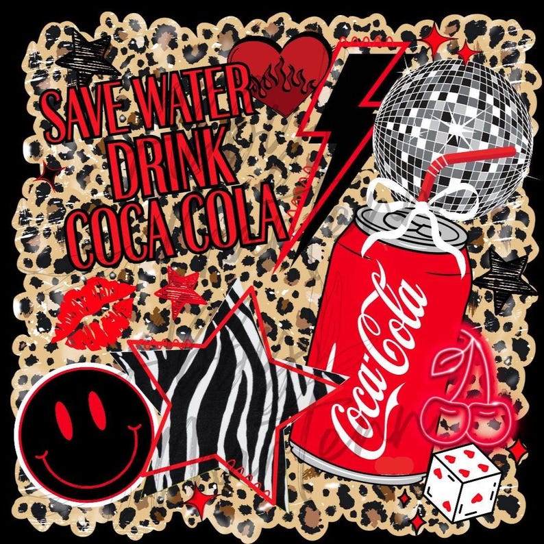 Coca Cola PNG, Drink PNG, Digital Download - Etsy
