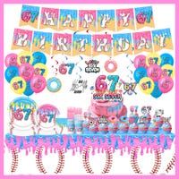 6 7 Cupcake Toppers - Etsy