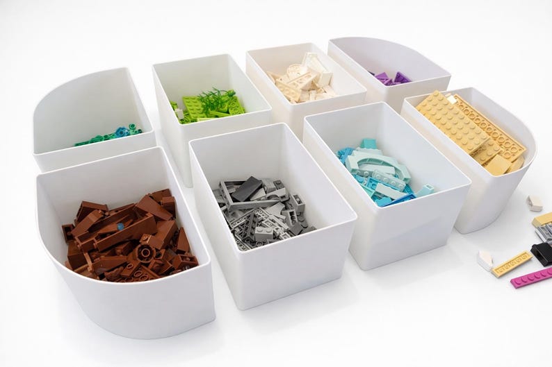 IKEA Trofast Organizer Set | 3D Printed Toy Storage Inserts | Modular ...