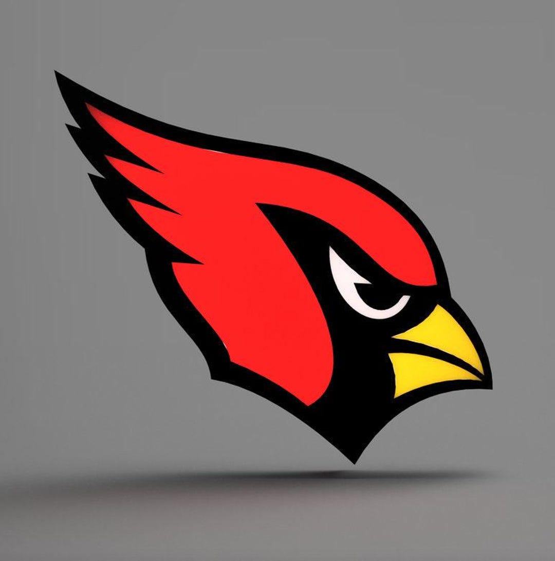 Arizona Cardinals LED Lightbox NFL Football Team Decor - Etsy
