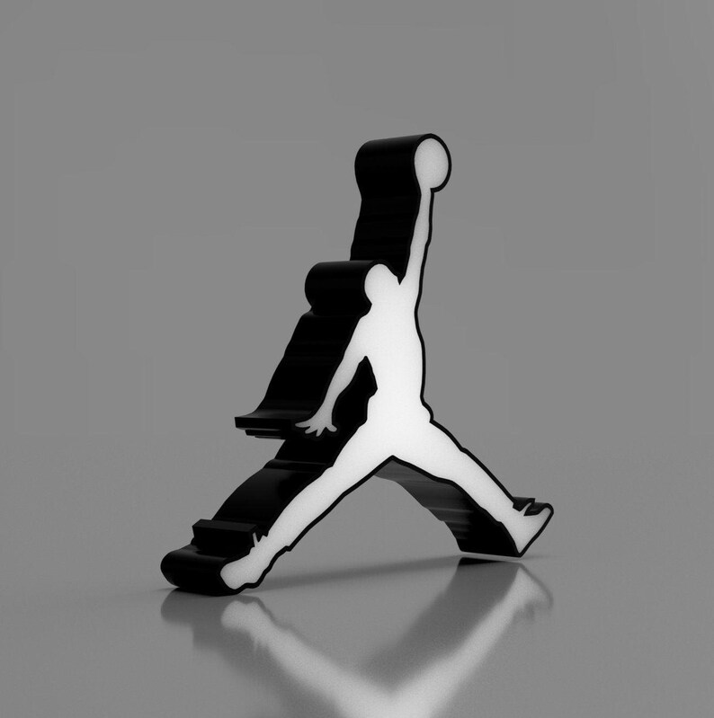 Nike Jordan Jumpman Lightbox Lamp Sign Basketball Fans Must Have - Etsy