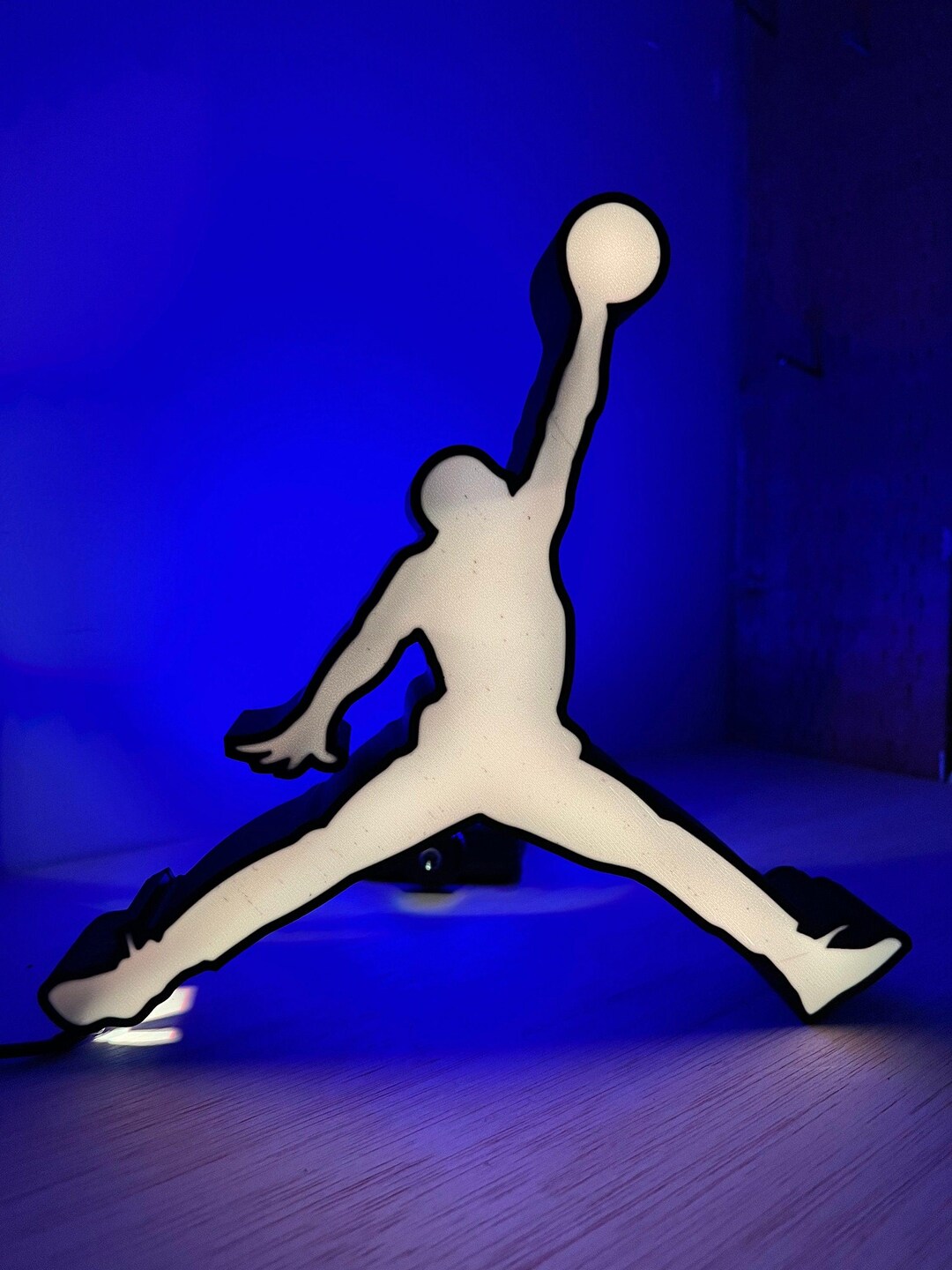 Nike Jordan Jumpman Lightbox Lamp Sign Basketball Fans Must Have - Etsy