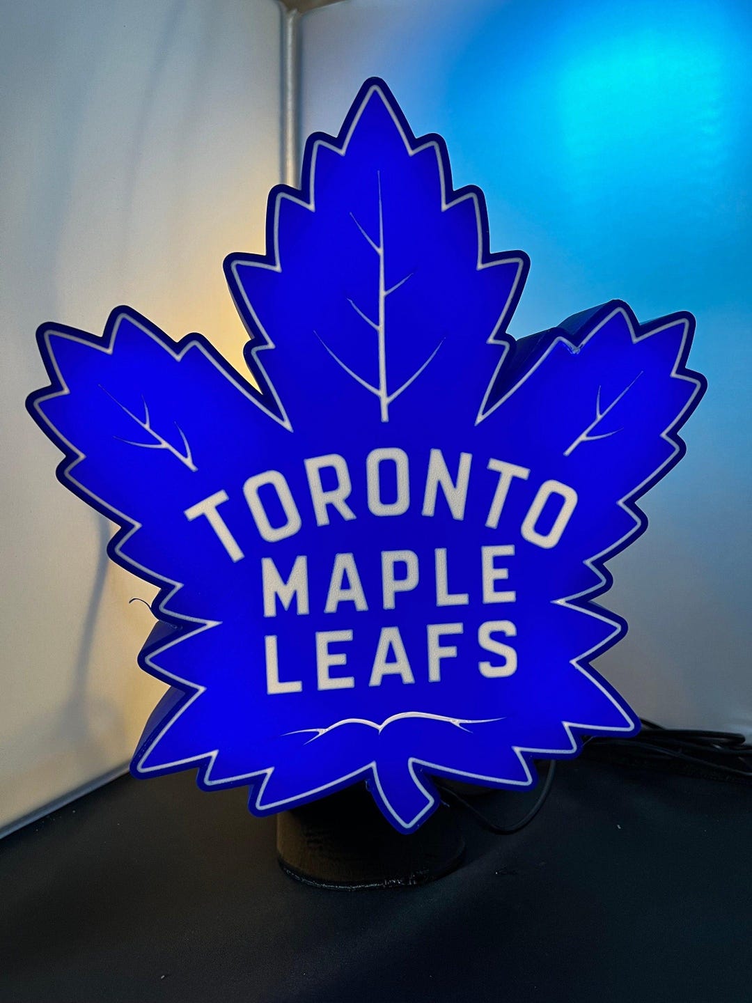 Toronto Maple Leafs NHL LED Lightbox Sign/lamp - Etsy