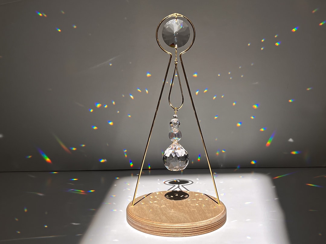 Prisma Tabletop Tree - Triangle Crystal - Etsy