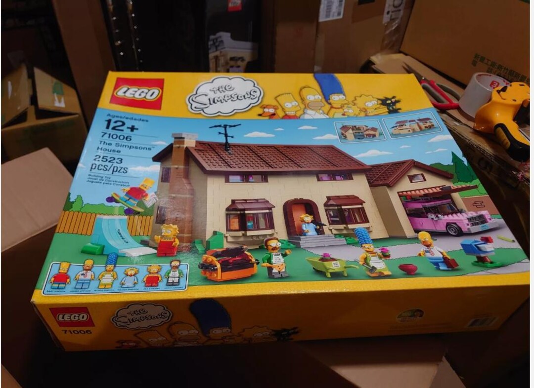 LEGO the Simpsons the Simpsons House New , Sealed&free Shipping - Etsy