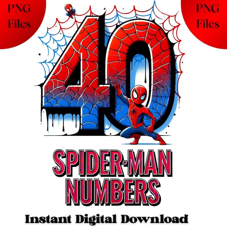 40 Spiderman PNG Bundle, Superhero PNG, Avengers, Transparent Spiderman ...