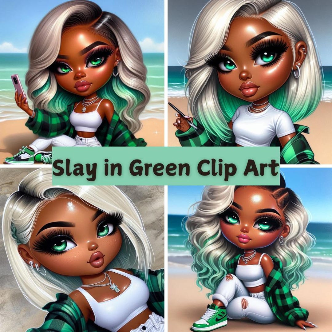 10 Beach Babes Clipart Bundle Summer Girls PNG, Beach Girls Clipart ...