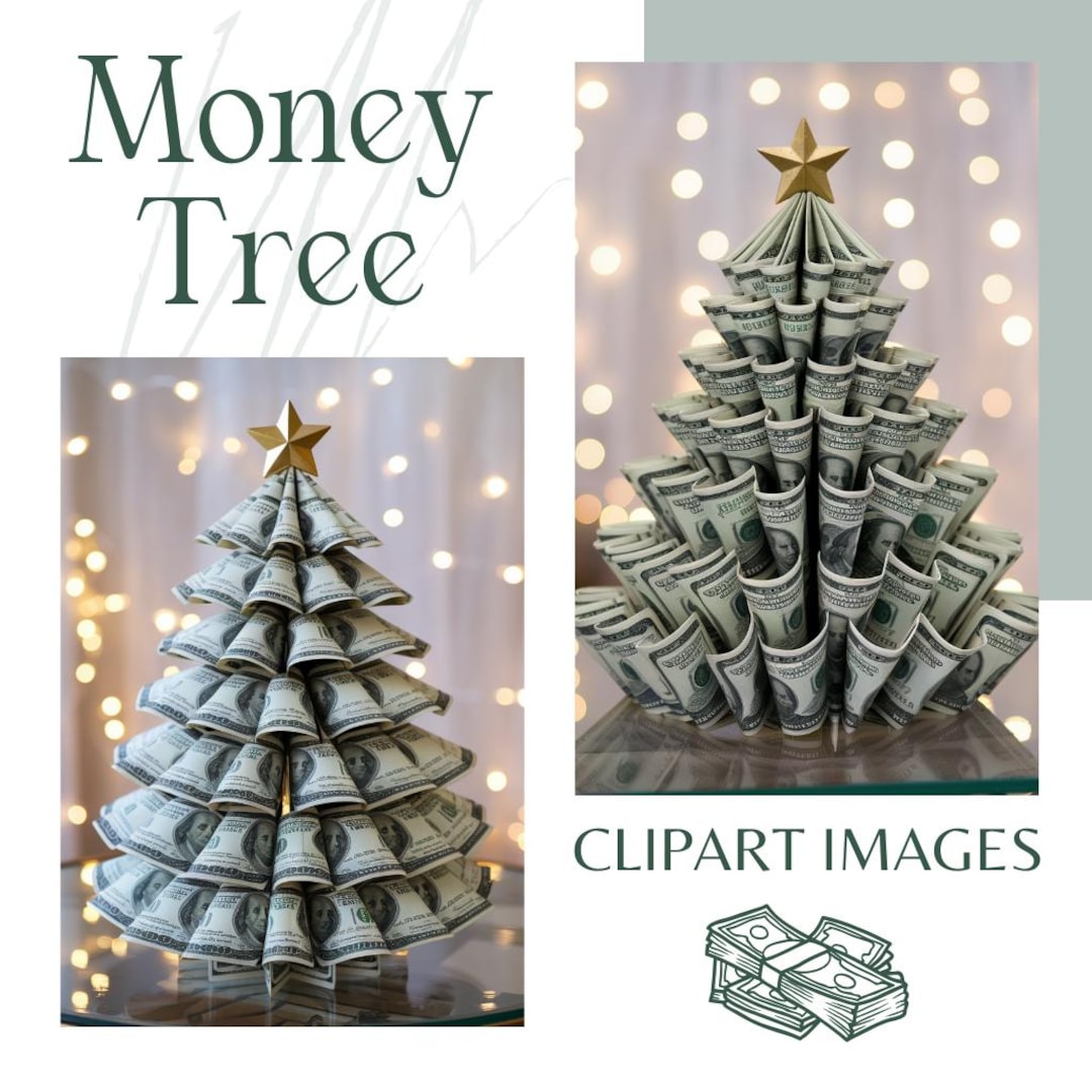 10 Money Tree Clipart Money Tree Wall Art Money Tree Canvas Money Tree ...