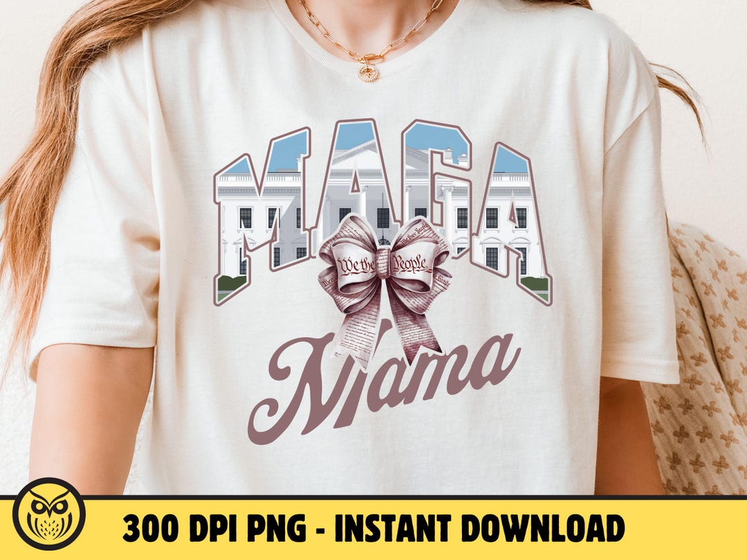 MAGA Mama Constitution PNG - Trump Mom Clipart for American Mothers Day ...