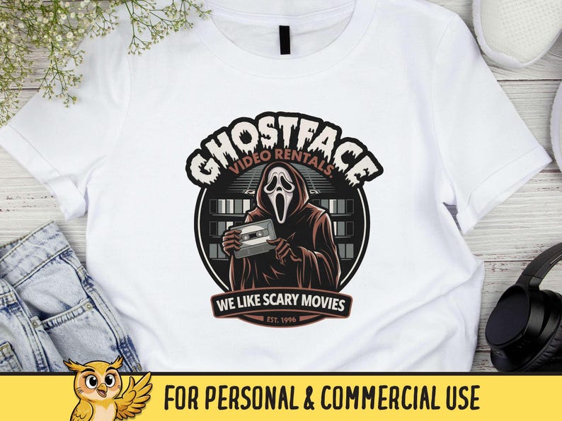 Ghostface PNG, Scream Movie Funny Halloween Clipart, Vintage Horror ...