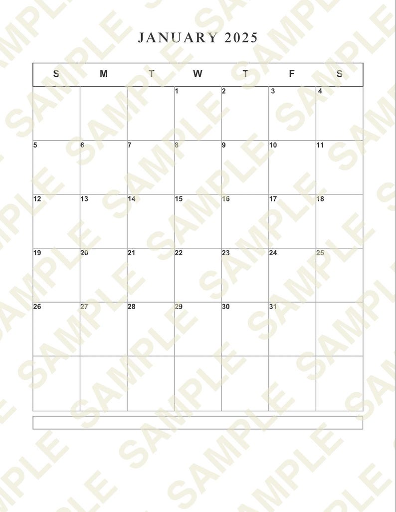 Printable Daily Planner 2025 PDF | Minimalist Planner for Home or ...