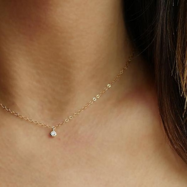 Drop Necklace - Etsy