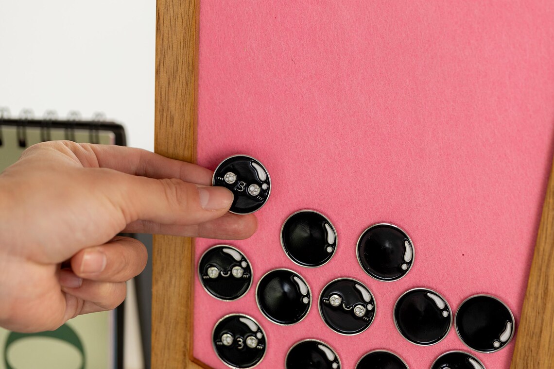 Boba Tea Bulletin Board - Rose Milk Tea - Natural Wood - Etsy