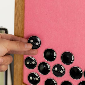 Boba Tea Bulletin Board - Rose Milk Tea - Natural Wood - Etsy