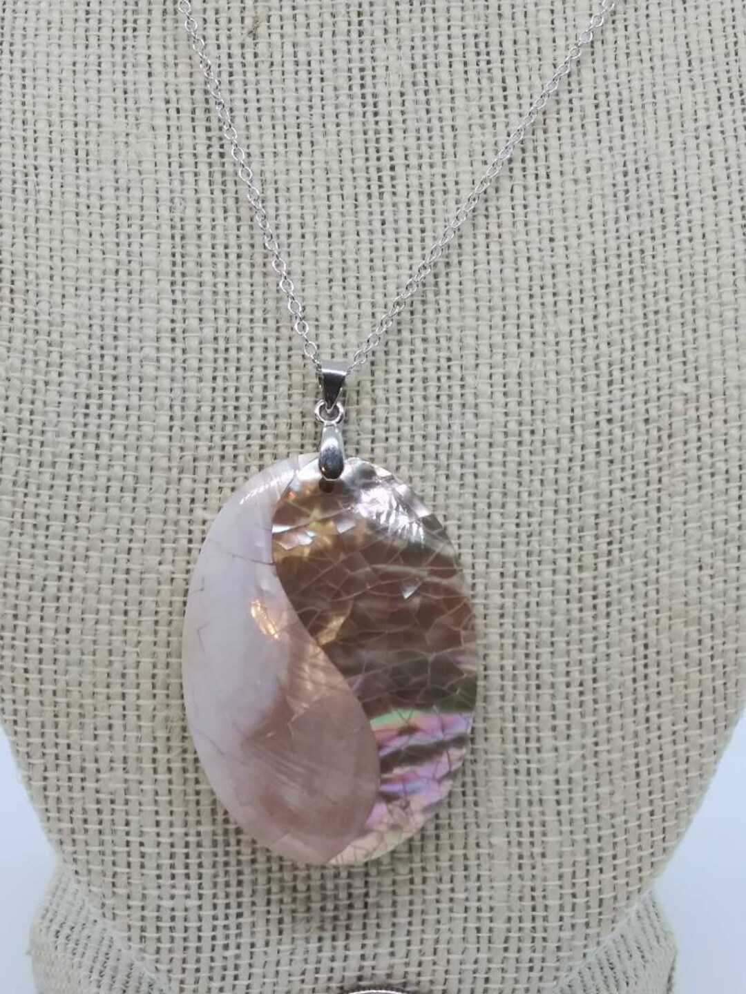 Shell Yin & Yang Necklace - Etsy