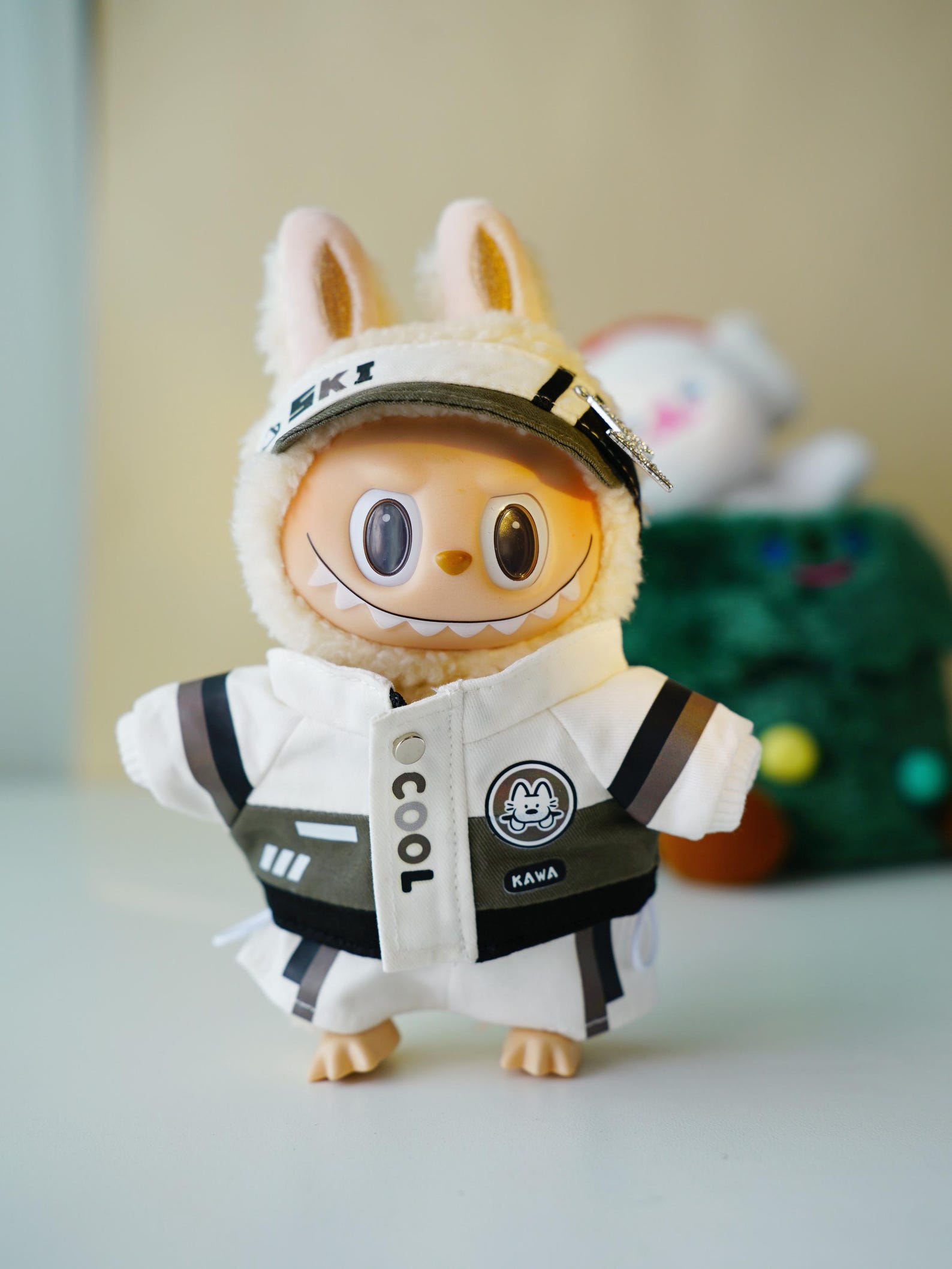 Labubu Clothes Outfit Jacket V1 V2 Monster Doll Have a Seat Labubu ...