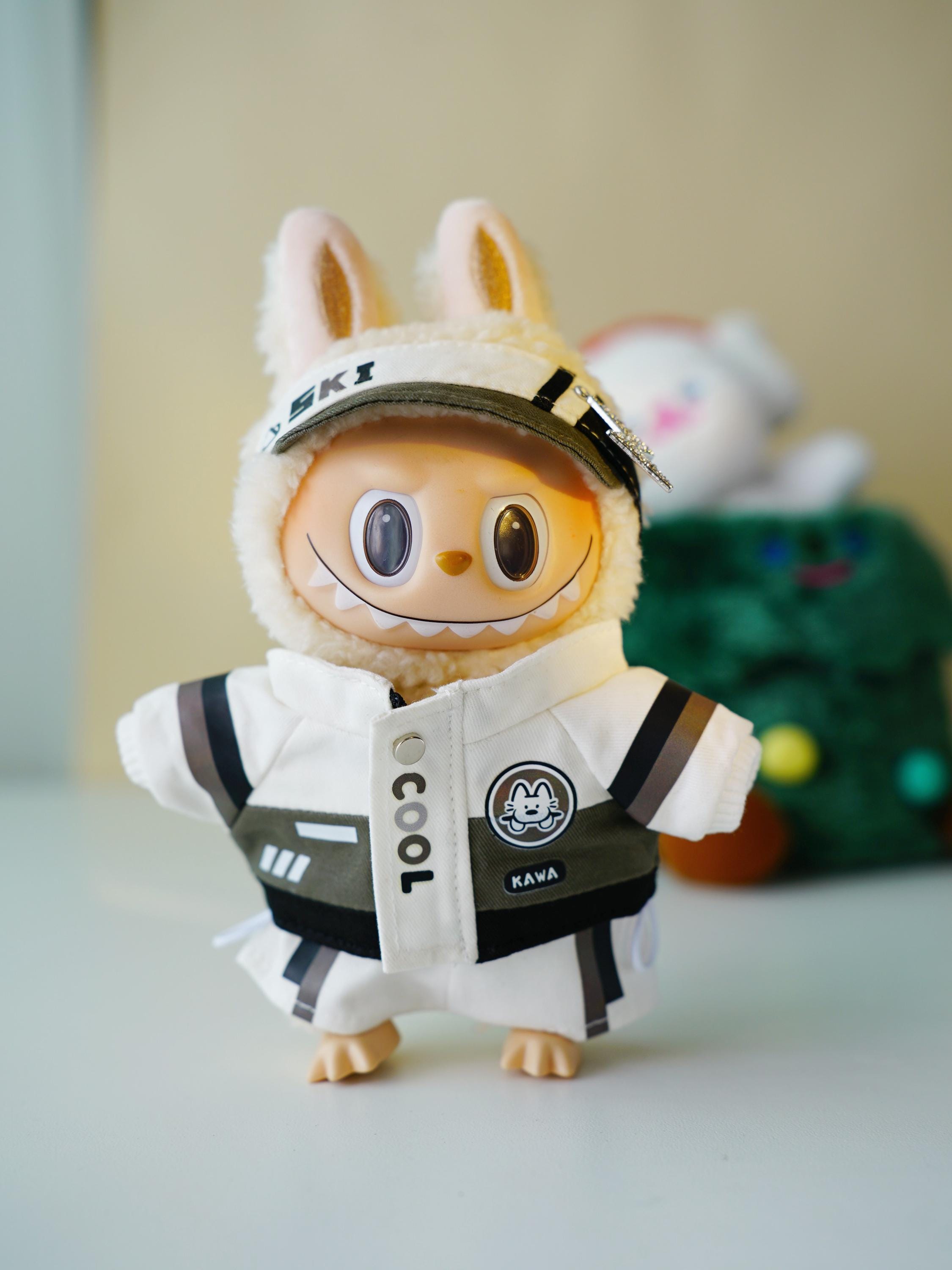 Labubu Clothes Outfit Jacket V1 V2 Monster Doll Have a Seat Labubu ...