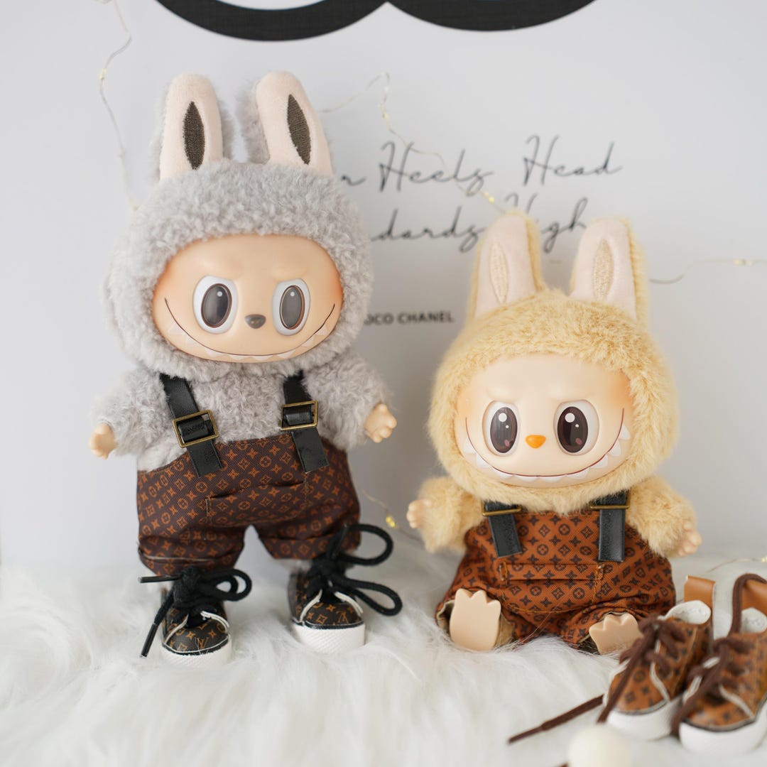 Labubu Clothes Luxury Outfit V1 V2 Monster Doll Cloths Have a Seat ...
