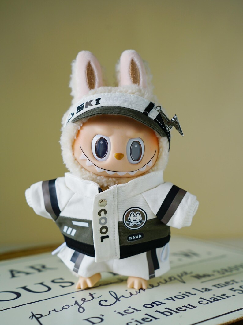 Labubu Clothes Outfit Jacket V1 V2 Monster Doll Have a Seat Labubu ...