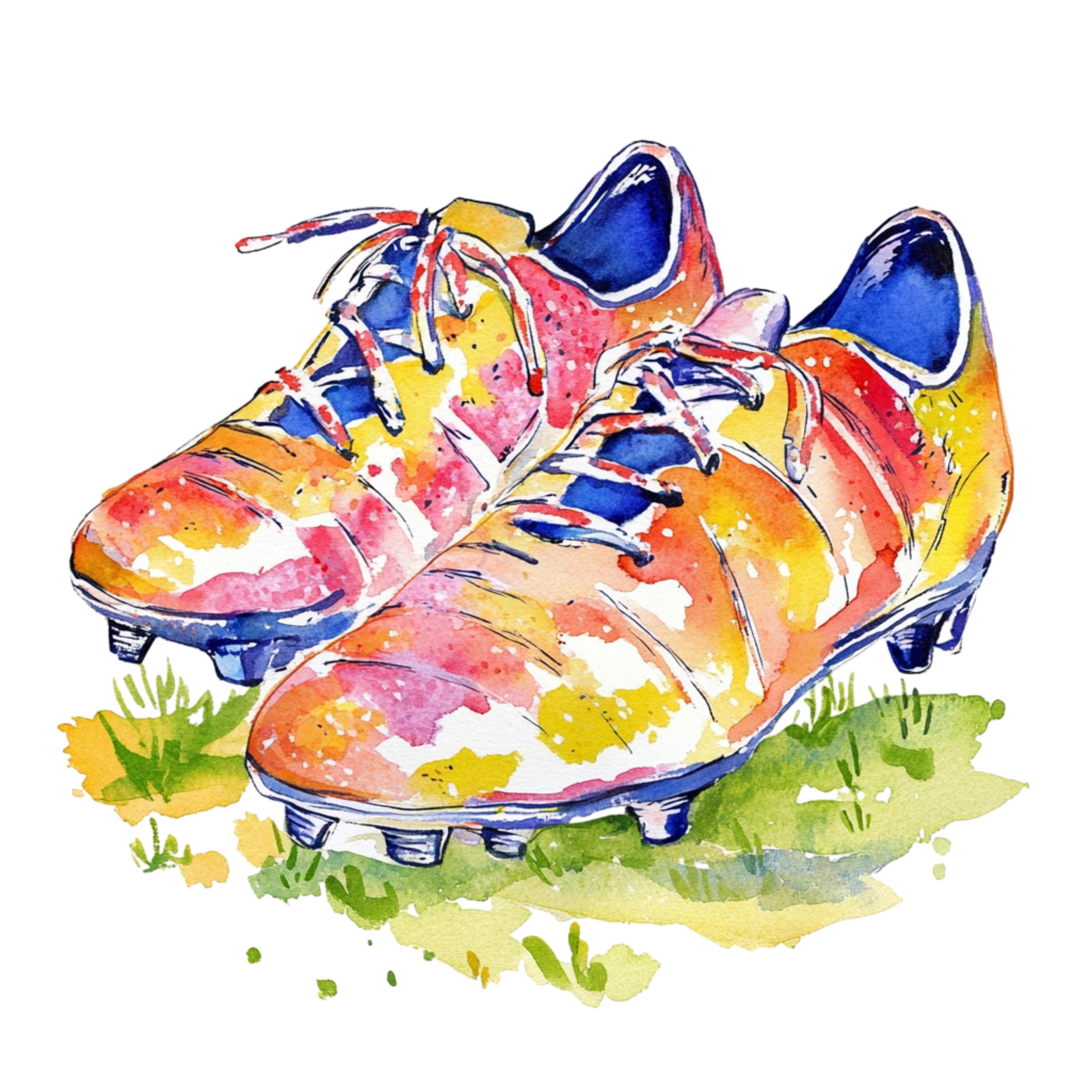 12 Soccer Clipart Watercolor Soccer Ball Clip Art Sports High Quality ...