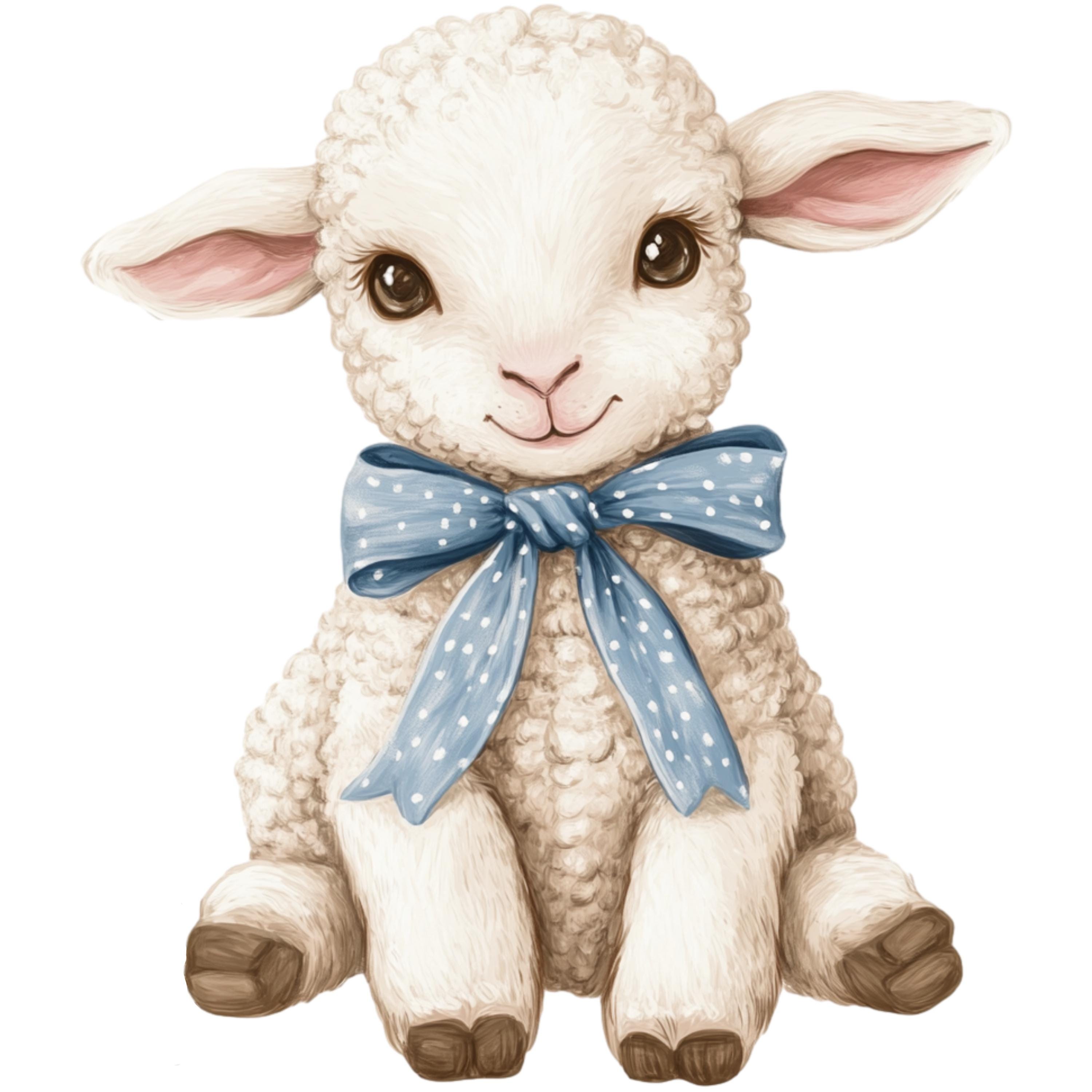 12 Easter Lamb Clipart Easter Clip Art Spring Lamb High Quality Pngs ...